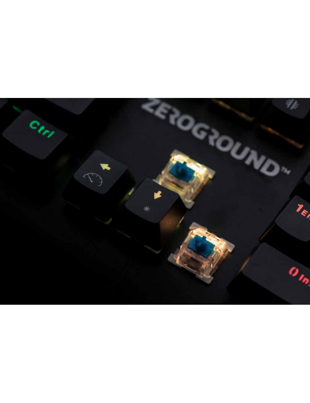 Zeroground Mechanical Gaming Keyboard KB-2700G Sakimo Blue Switches