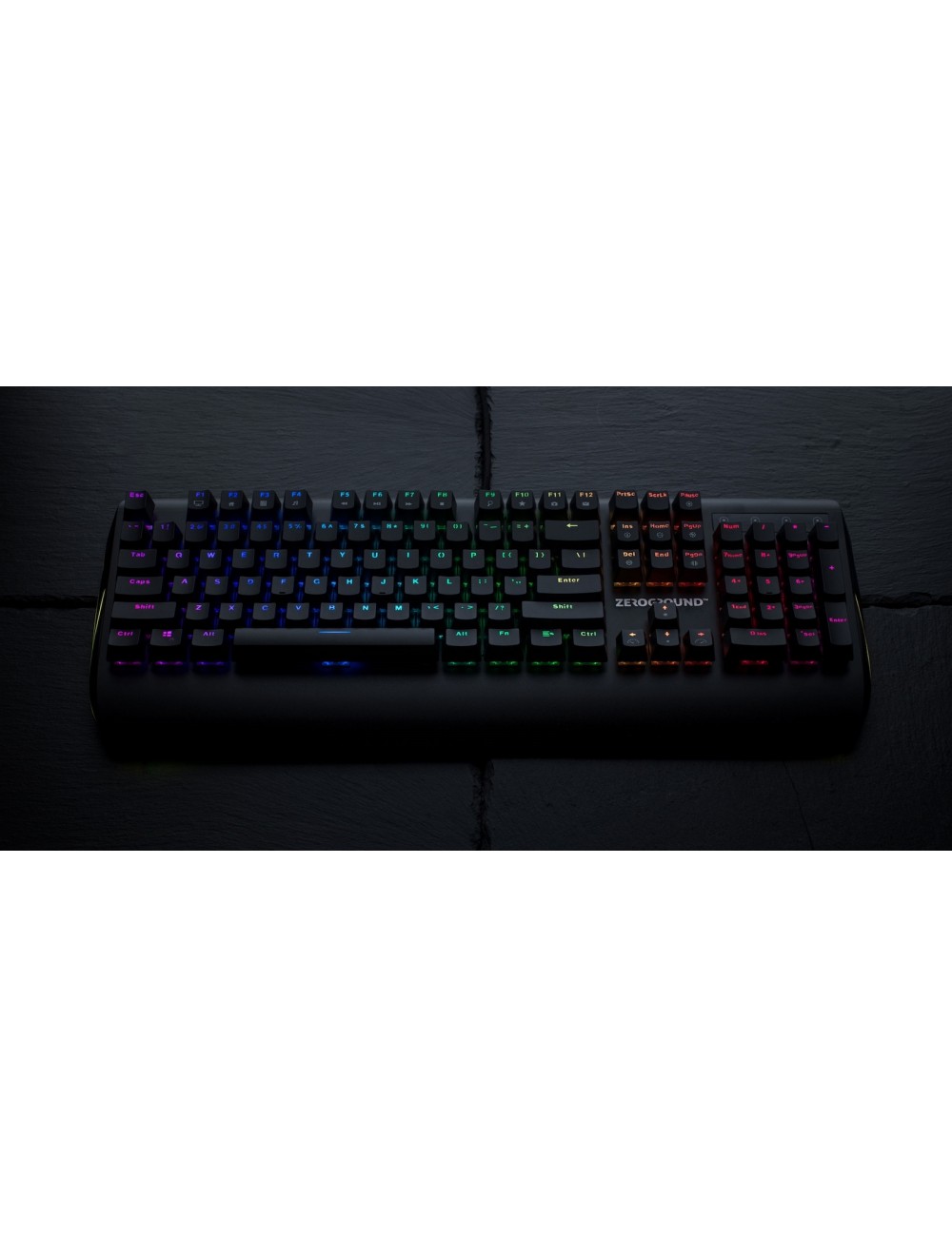 Zeroground Mechanical Gaming Keyboard KB-2700G Sakimo Blue Switches