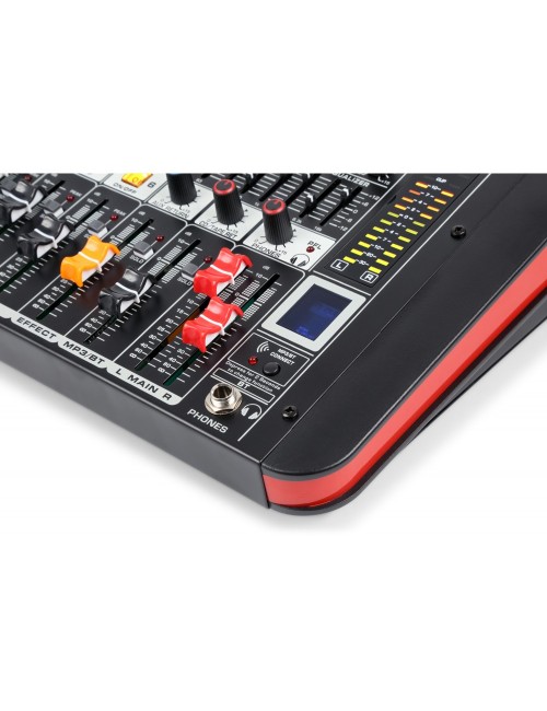 Power Dynamics PDM-M804A Power Mixer 2x200W RMS 8 Channel FX / USB ...